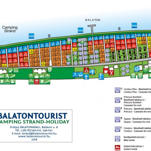 Balatontourist: Balatontourist Strand-Holiday Kemping