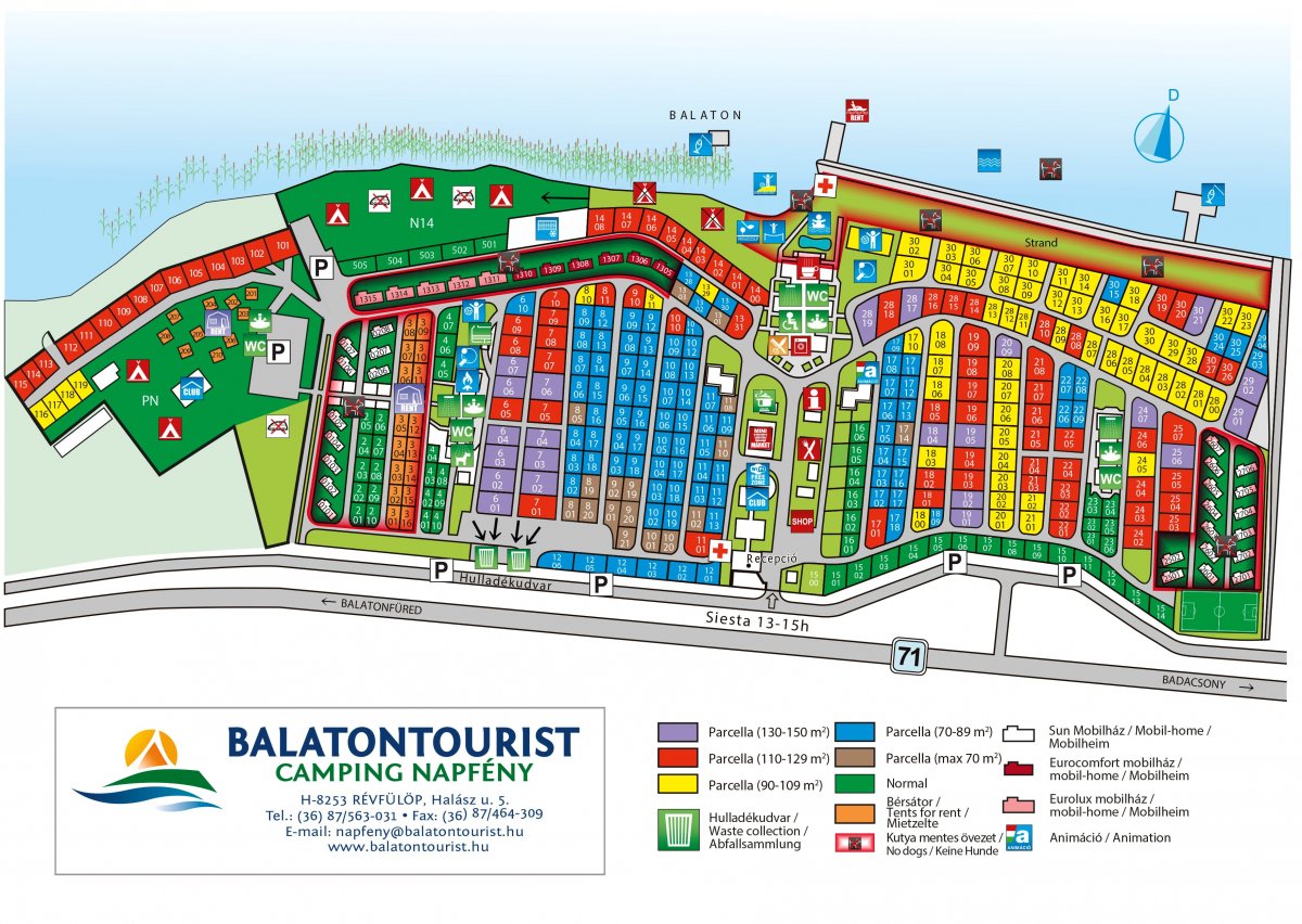 Balatontourist: Balatontourist Napfény Kemping