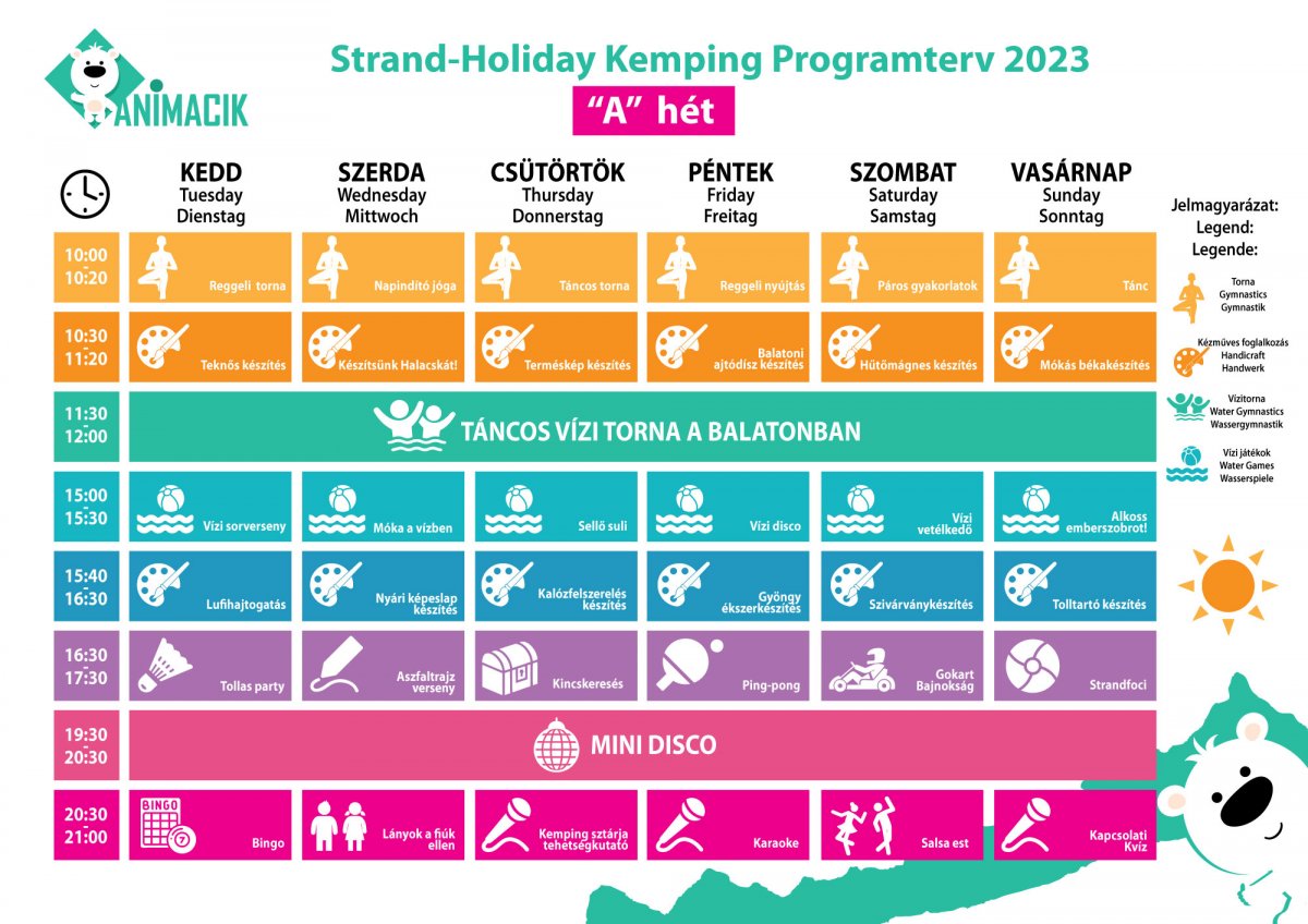 Balatontourist: Animátorok akcióban
